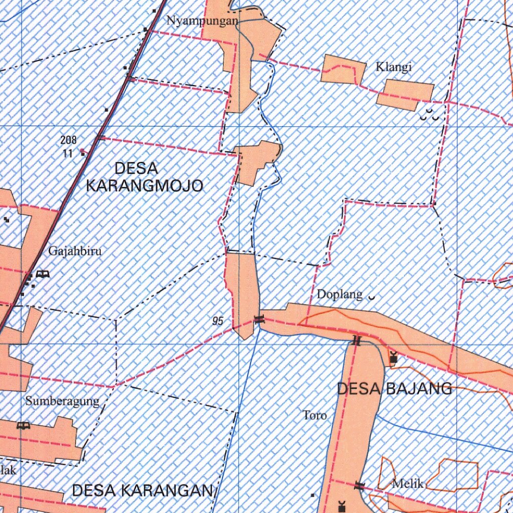 Balong (1508-122) Map by Badan Informasi Geospasial | Avenza Maps