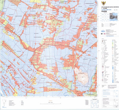 Puger (1607-524) Map by Badan Informasi Geospasial | Avenza Maps