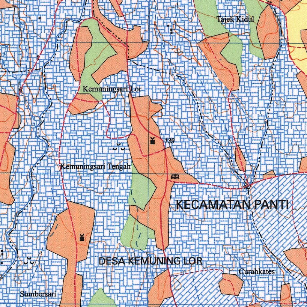 Rambipuji (1607-631) Map by Badan Informasi Geospasial | Avenza Maps