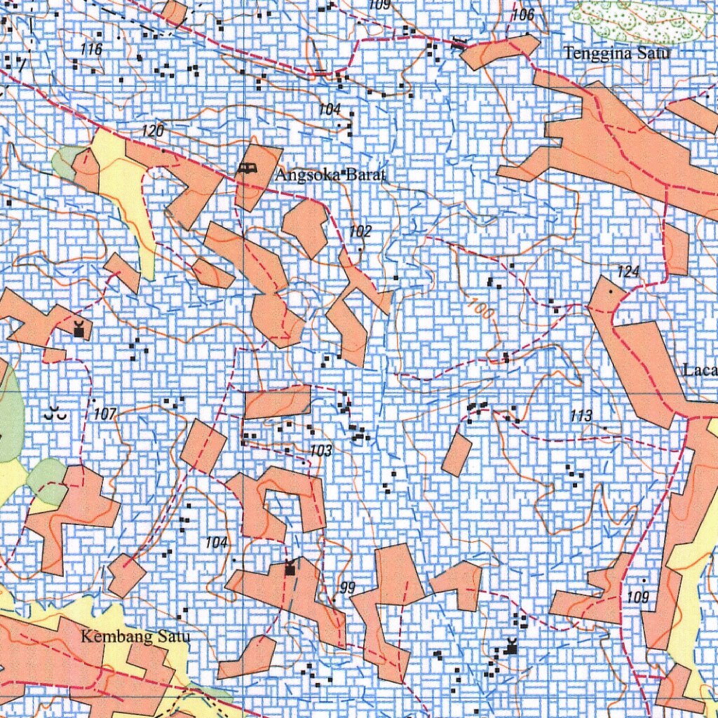 Palengaan (1608-544) Map by Badan Informasi Geospasial | Avenza Maps