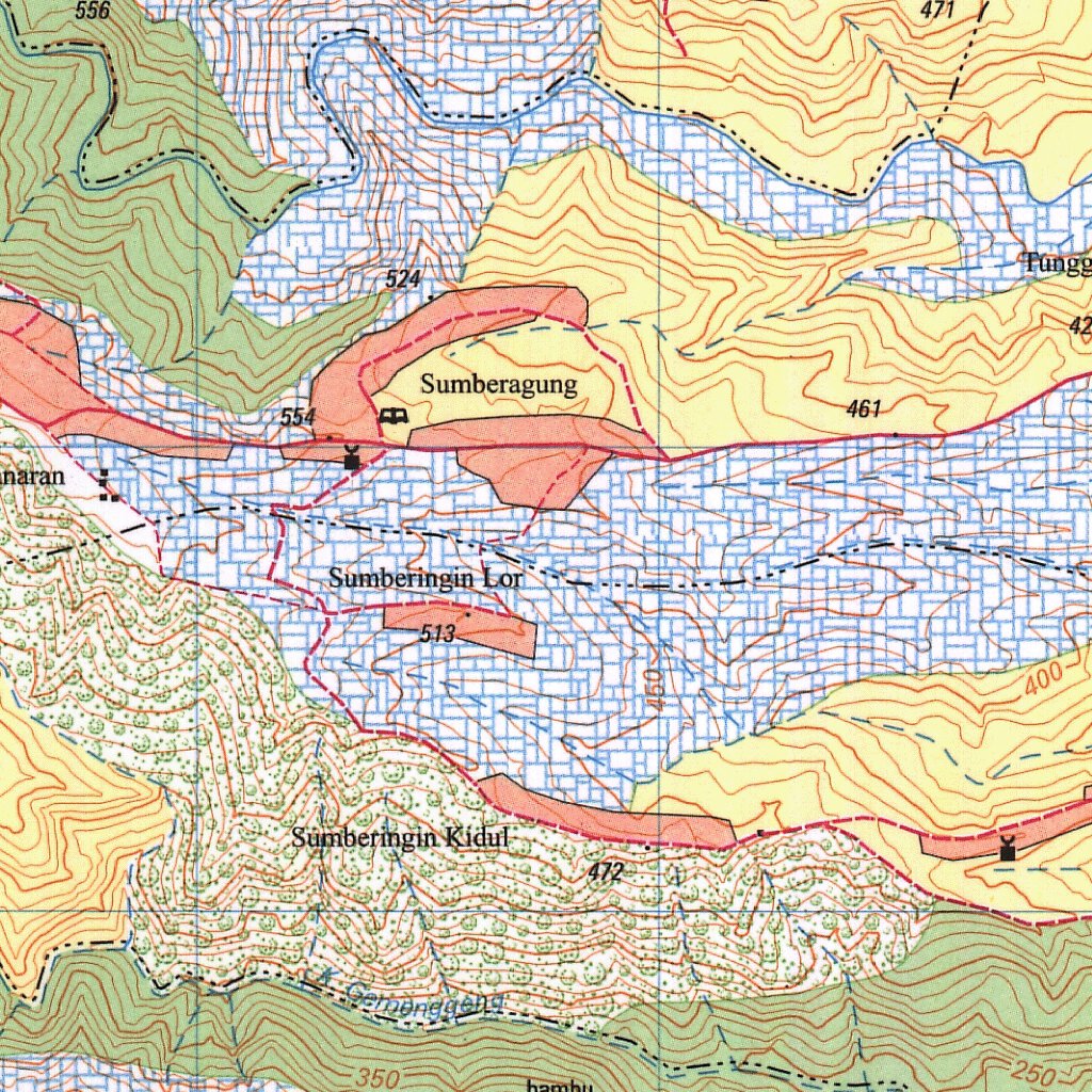 Banyakan (1508-224) Map by Badan Informasi Geospasial | Avenza Maps