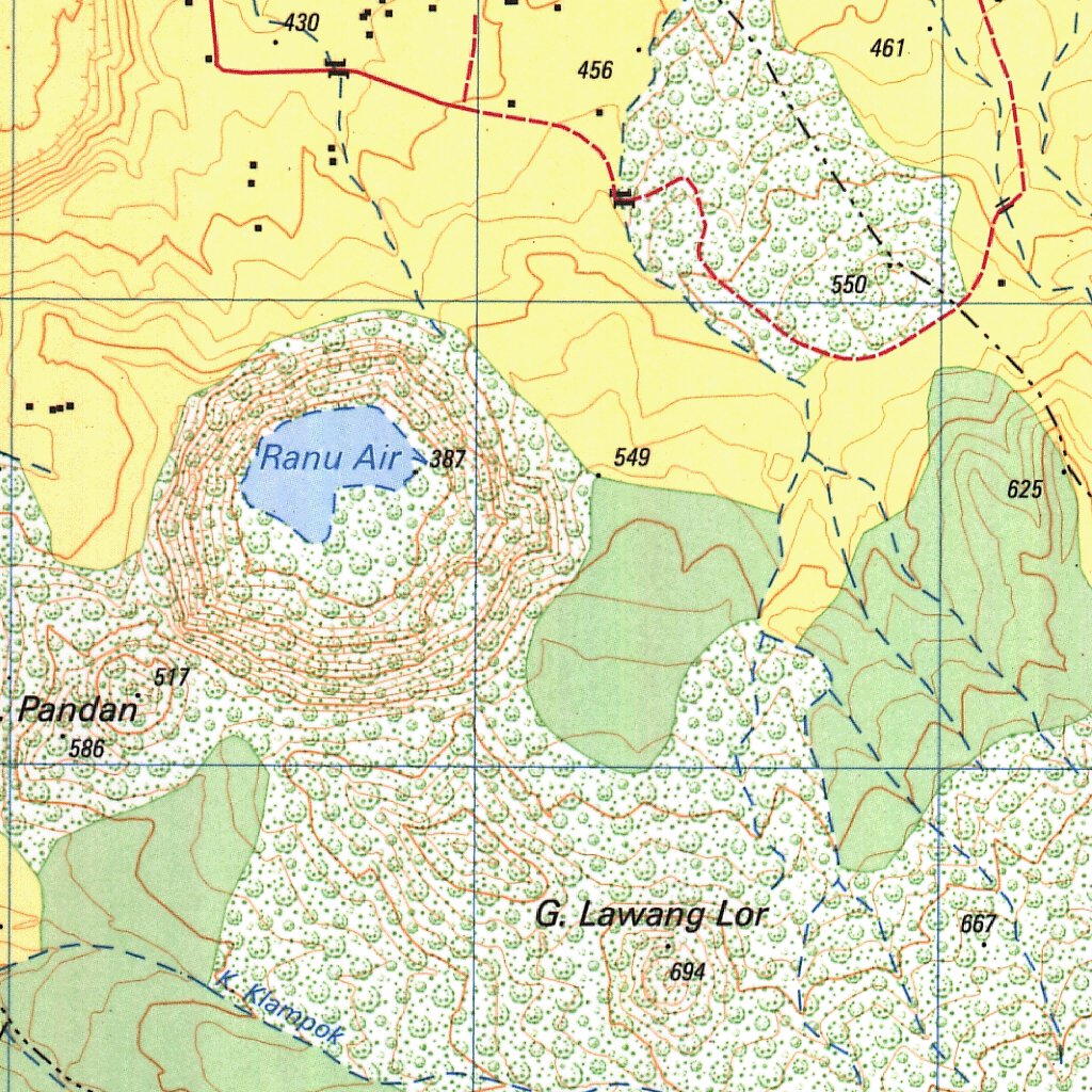 Klakah (1608-221) Map by Badan Informasi Geospasial | Avenza Maps