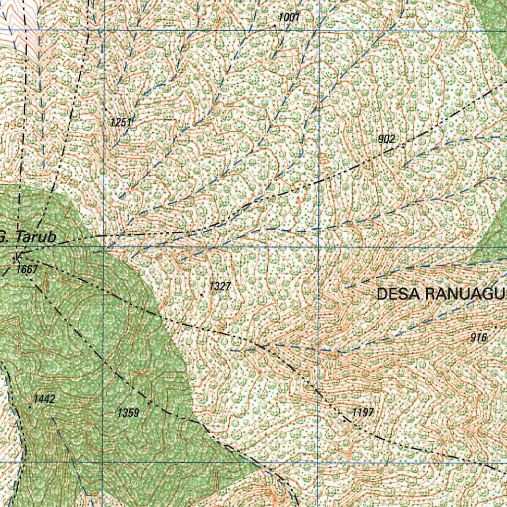 Klakah (1608-221) Map by Badan Informasi Geospasial | Avenza Maps