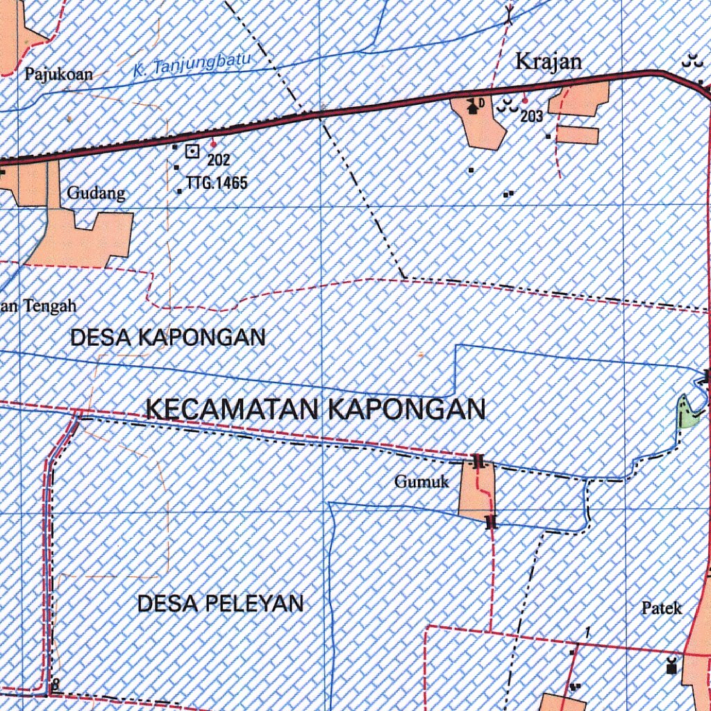 Situbondo (1708-131) Map by Badan Informasi Geospasial | Avenza Maps