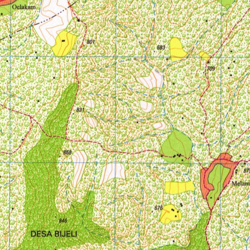 Kapan (2306-341) Map by Badan Informasi Geospasial | Avenza Maps