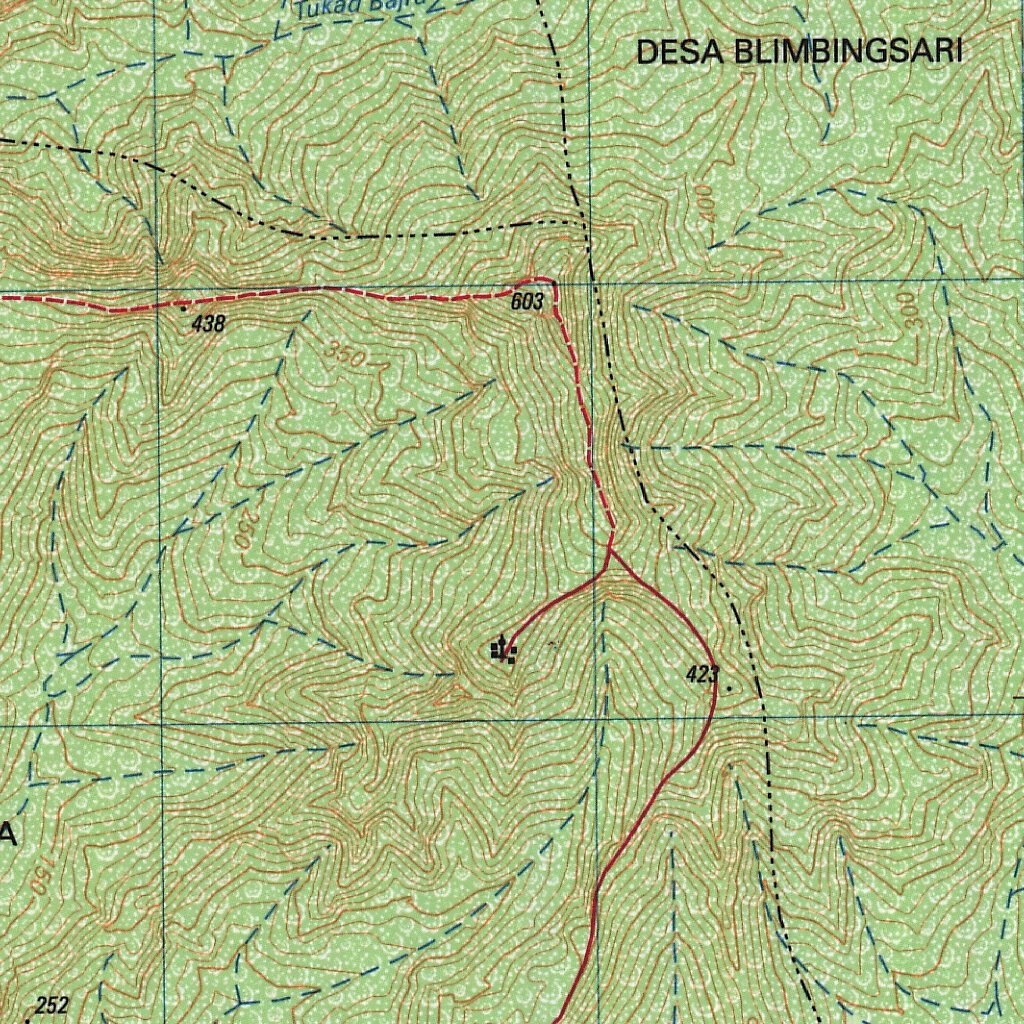 Gilimanuk (1707-442) Map by Badan Informasi Geospasial | Avenza Maps