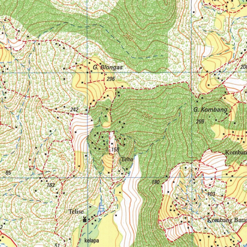 Sekotong Tengah (1807-213) Map by Badan Informasi Geospasial | Avenza Maps