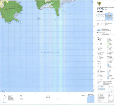 Meang (1807-211) Map by Badan Informasi Geospasial | Avenza Maps