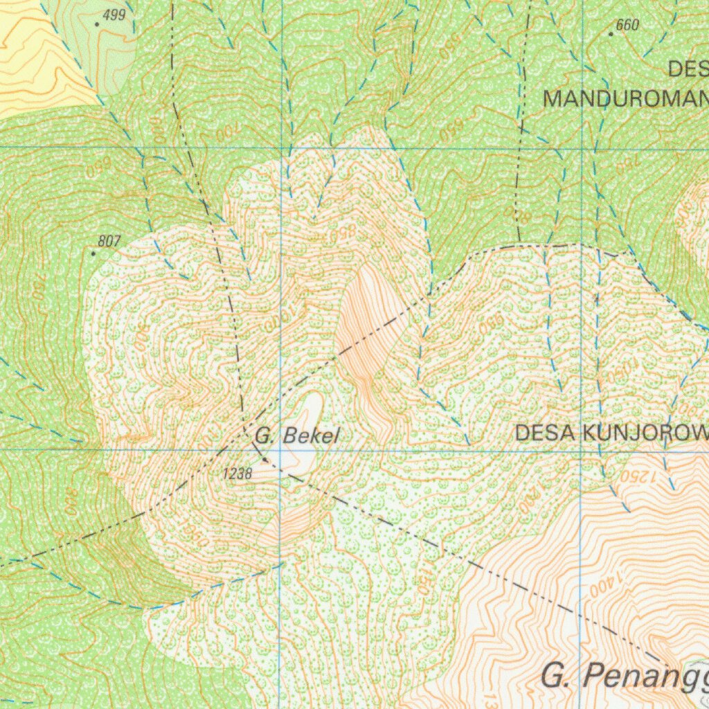 Mojosari (1608-133) Map by Badan Informasi Geospasial | Avenza Maps