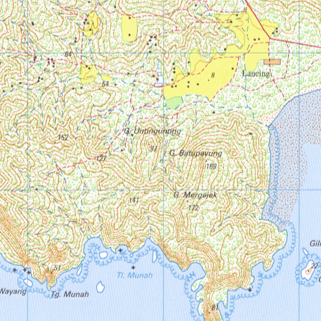 Mawun (1807-212) Map by Badan Informasi Geospasial | Avenza Maps