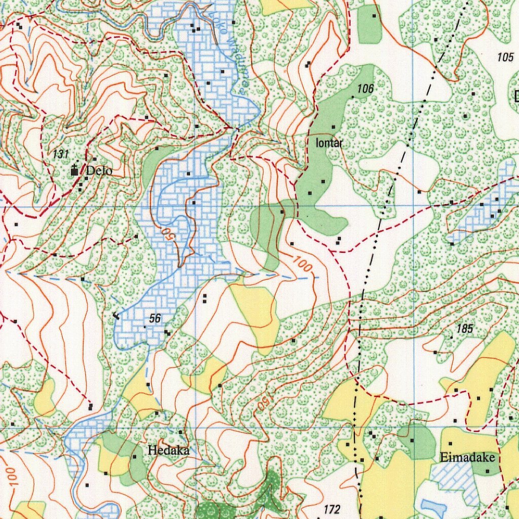 Bolou (2205-422) Map by Badan Informasi Geospasial | Avenza Maps