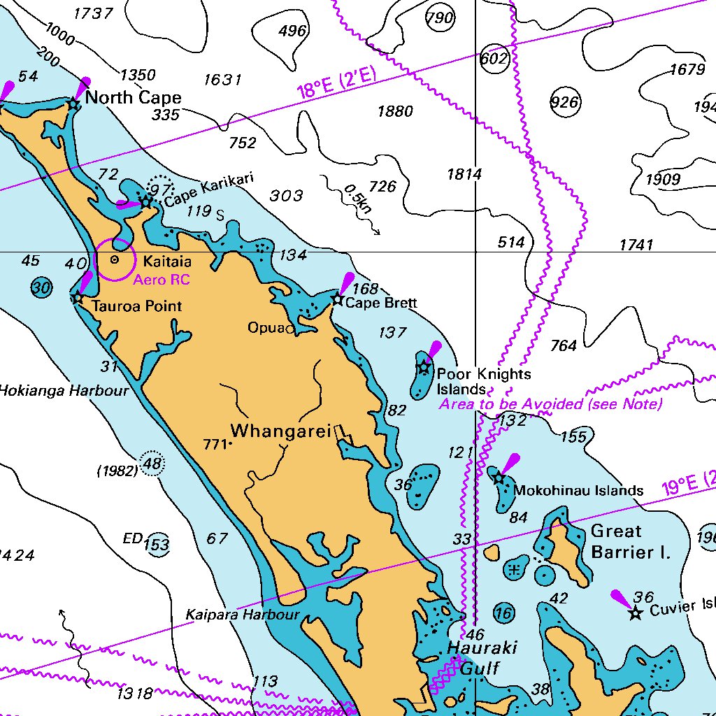 New Zealand Including Norfolk Island and Campbell Island / Motu Ihupuku ...