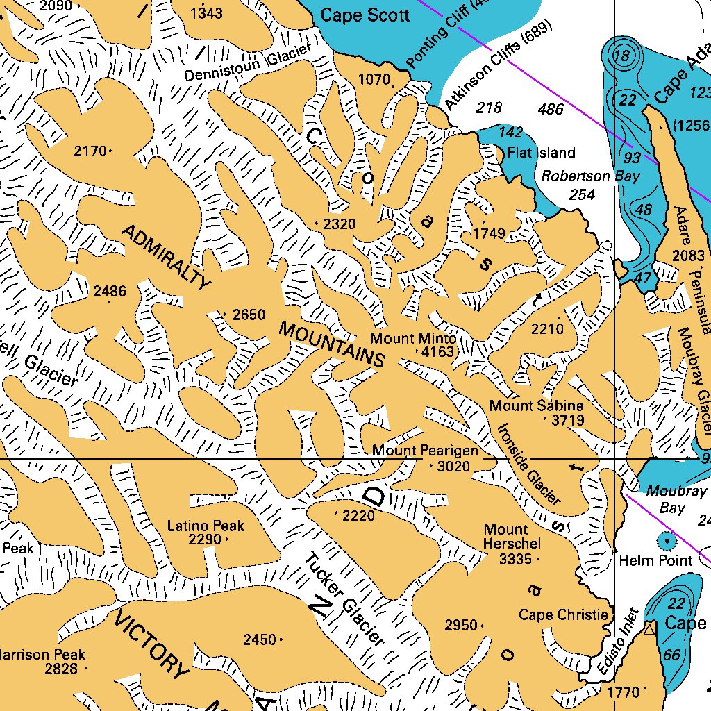 Ross Sea Map by Land Information New Zealand | Avenza Maps