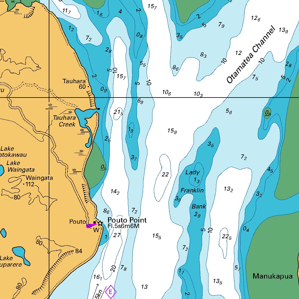 Kaipara Harbour Map by Land Information New Zealand | Avenza Maps