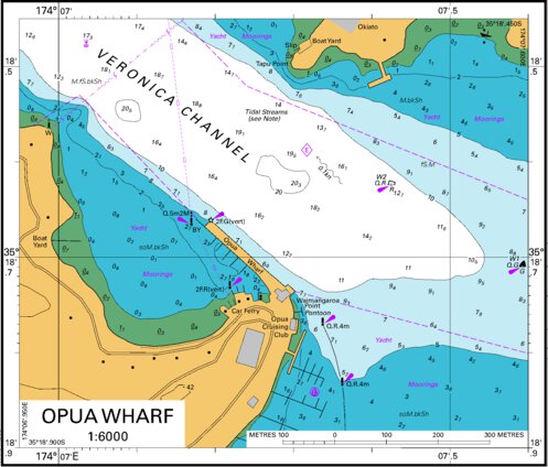 Opua Wharf Map by Land Information New Zealand | Avenza Maps