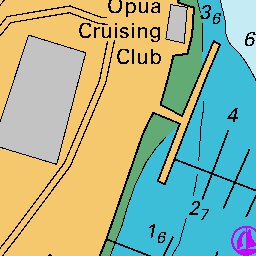 Opua Wharf Map by Land Information New Zealand | Avenza Maps