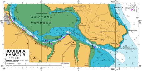 Houhora Harbour Map by Land Information New Zealand | Avenza Maps