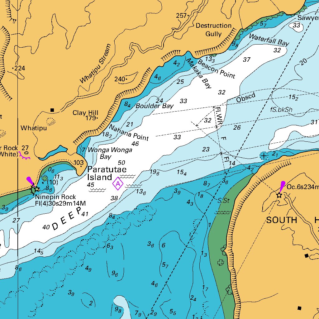 Manukau Harbour Map by Land Information New Zealand | Avenza Maps
