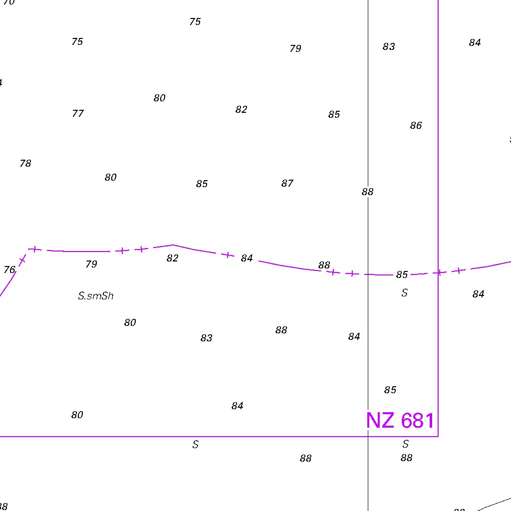 Nugget Point to Raratoka Island (Centre Island) Map by Land Information ...