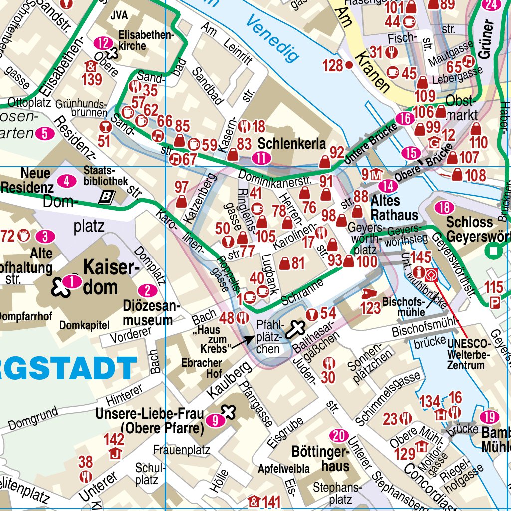 Citymap Bamberg 2022 Map by Reise Know-How Verlag Peter Rump GmbH ...
