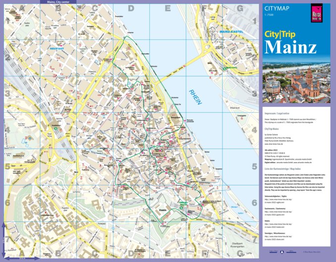 Citymap Mainz 2022 Map by Reise Know-How Verlag Peter Rump GmbH ...