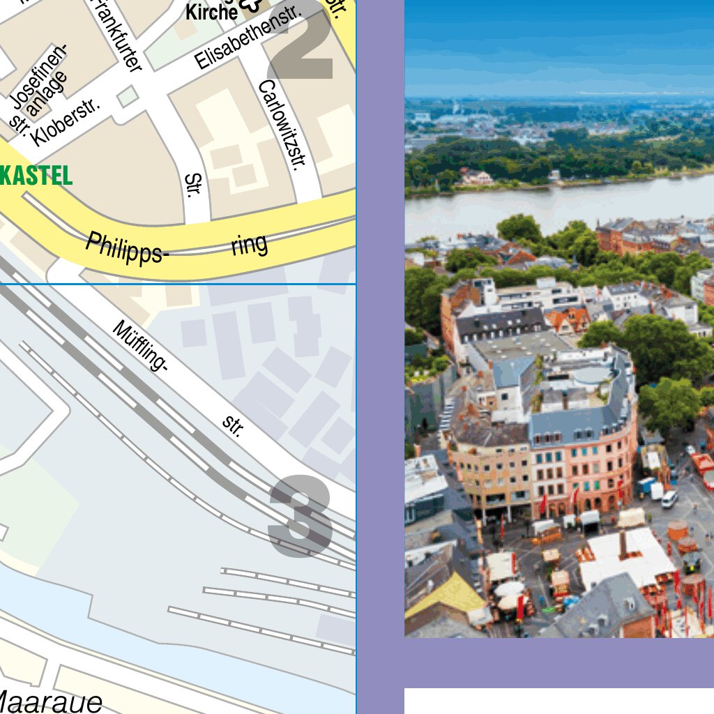 Citymap Mainz 2022 Map by Reise Know-How Verlag Peter Rump GmbH ...