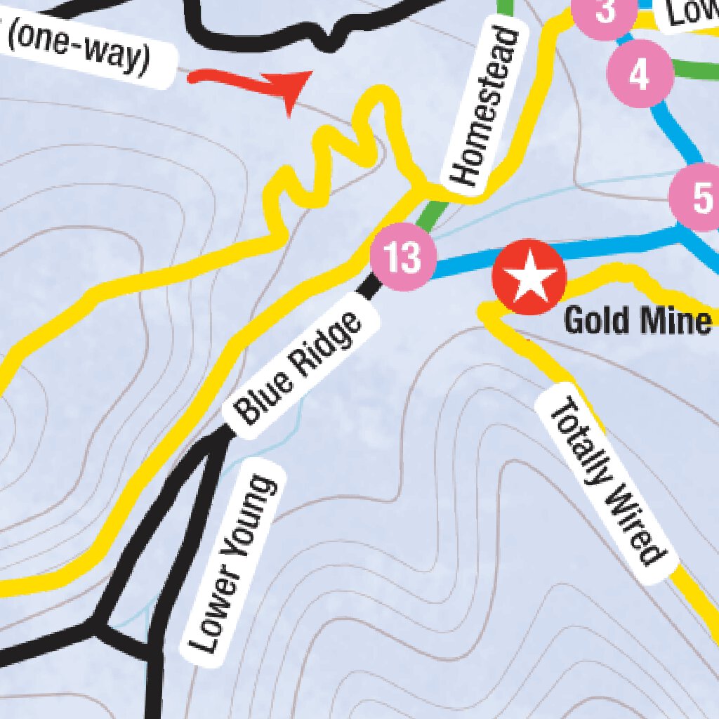 Snow Mountain Ranch Nordic Ski Trail Map by Outdoor Enthusiast | Avenza ...