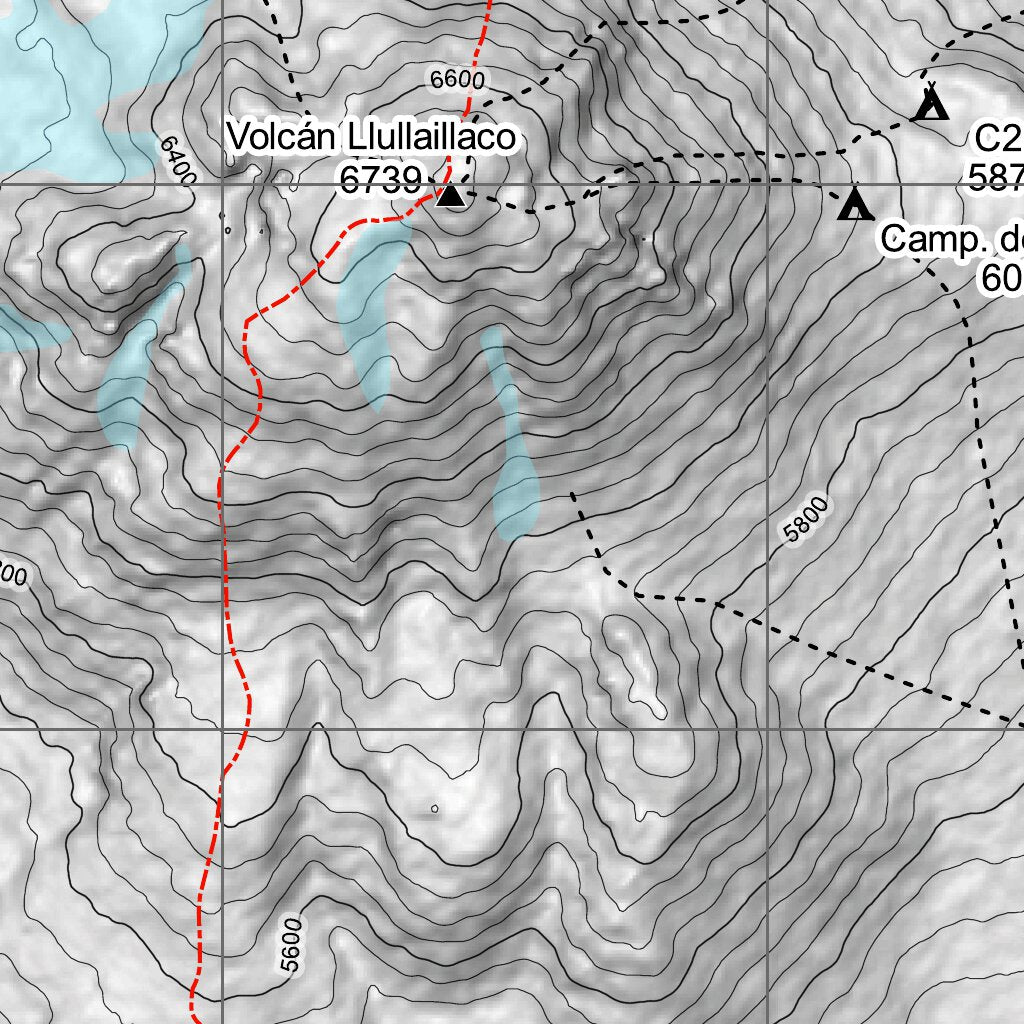 Volcán Llullaillaco Map by Zumaps | Avenza Maps