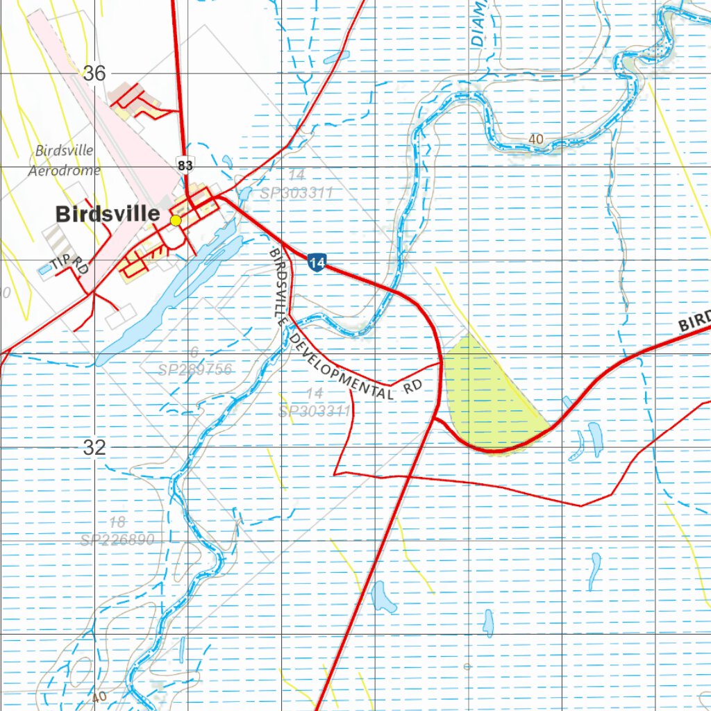 Birdsville (6746) map by Department of Resources | Avenza Maps