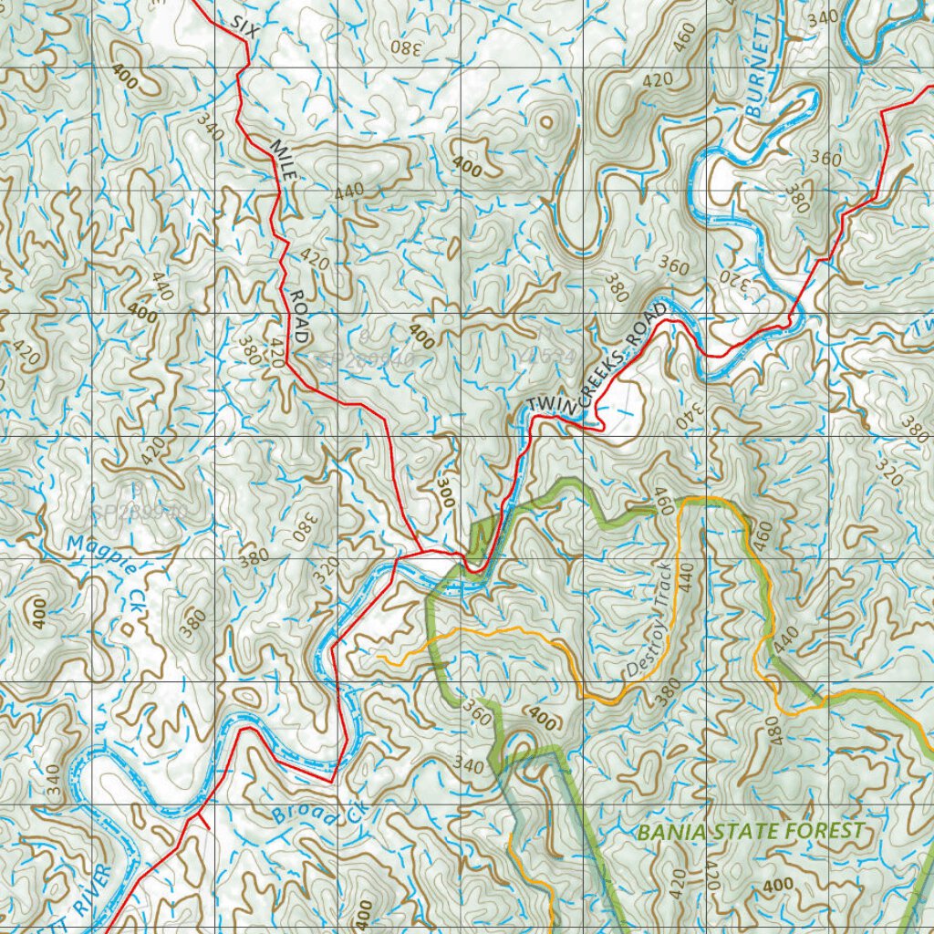 Monto (9148) Map by Department of Resources | Avenza Maps