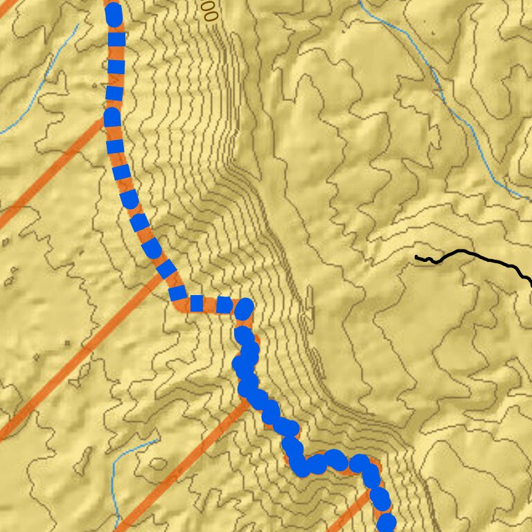 Grand Valley Shooting Ranges Extensive Recreation Management Area Map ...