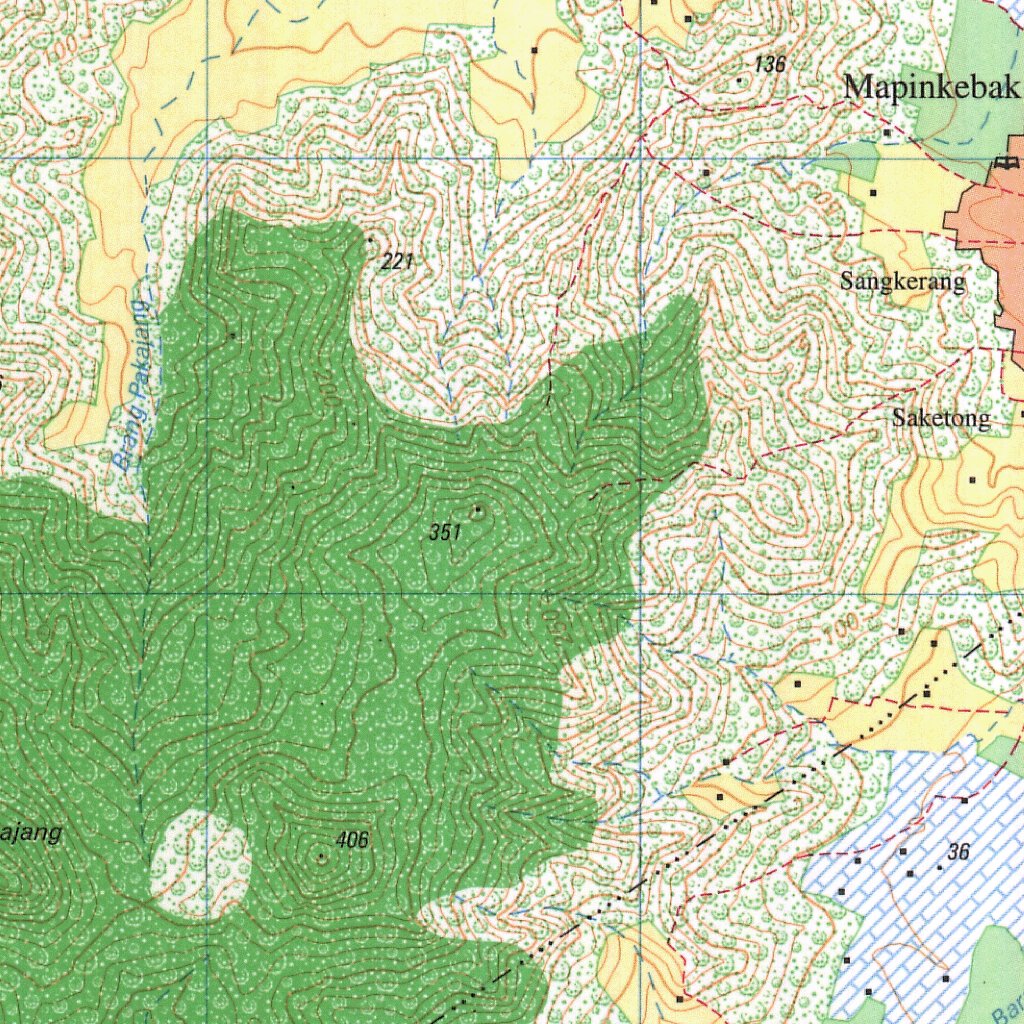 Alas (1807-344) Map by Badan Informasi Geospasial | Avenza Maps