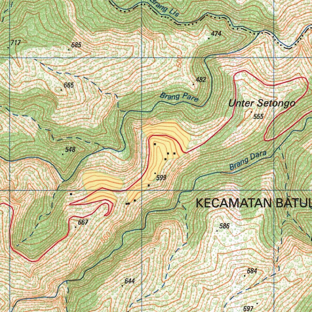 Semongkat (1907-143) Map by Badan Informasi Geospasial | Avenza Maps