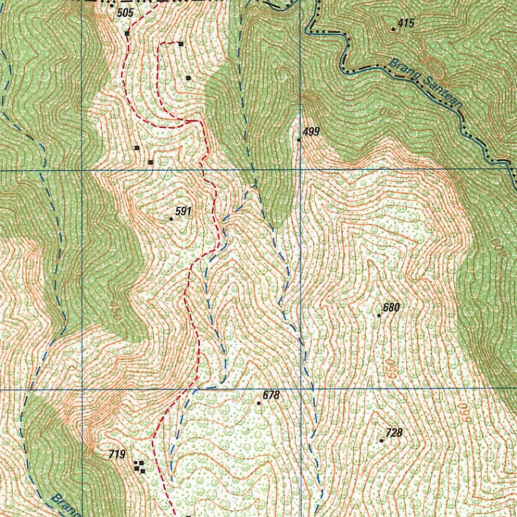 Punik (1907-134) Map by Badan Informasi Geospasial | Avenza Maps