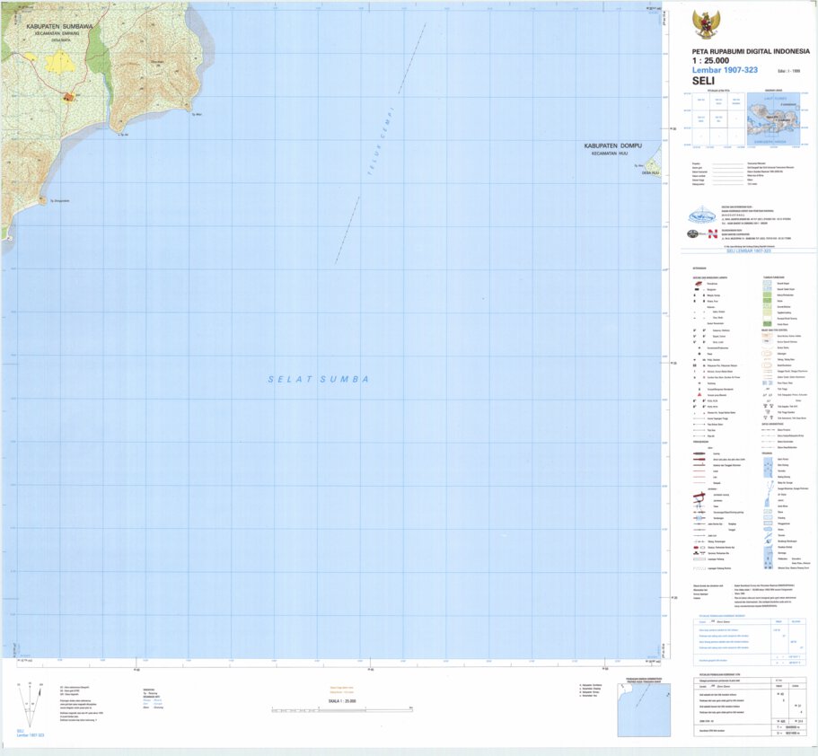 Seli (1907-323) Map by Badan Informasi Geospasial | Avenza Maps