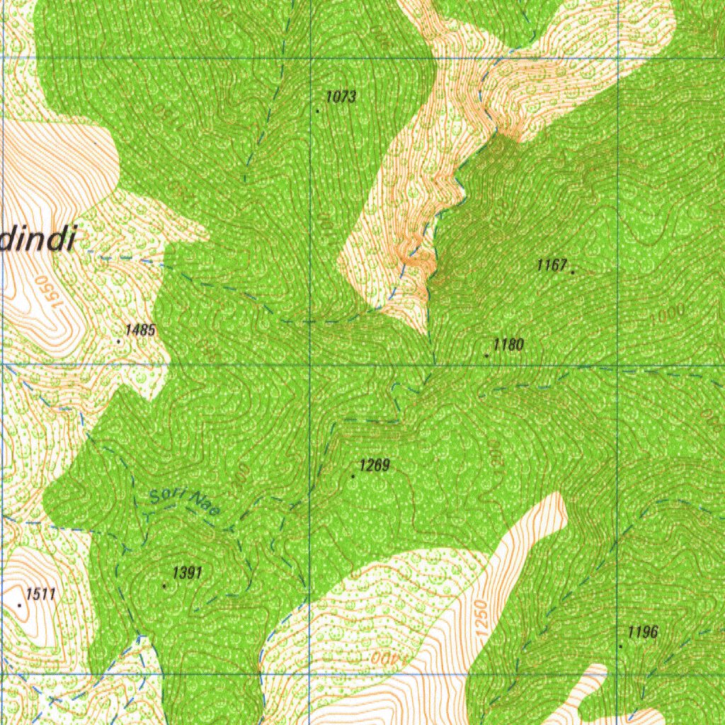 Doro Donggotabi Nae (1907-631) Map by Badan Informasi Geospasial ...