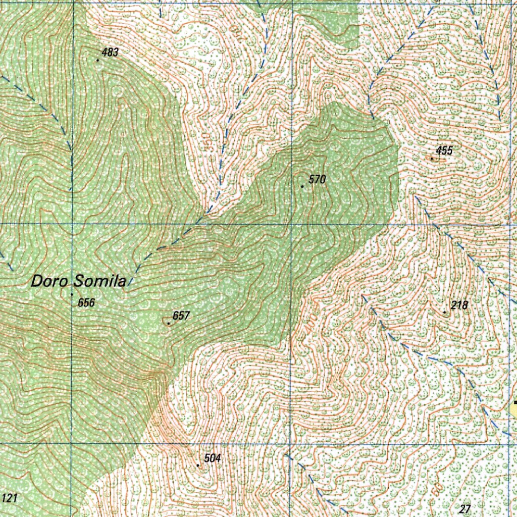 Woja (1907-341) Map by Badan Informasi Geospasial | Avenza Maps