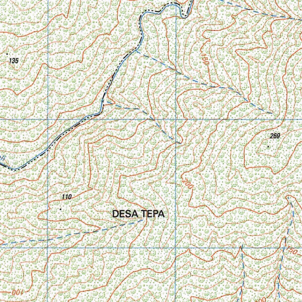 Tepa (2708-213) Map by Badan Informasi Geospasial | Avenza Maps