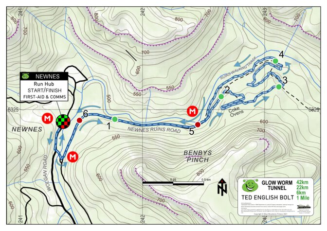 The Ted English Bolt 2022 Map by Terrainium Pty Ltd | Avenza Maps
