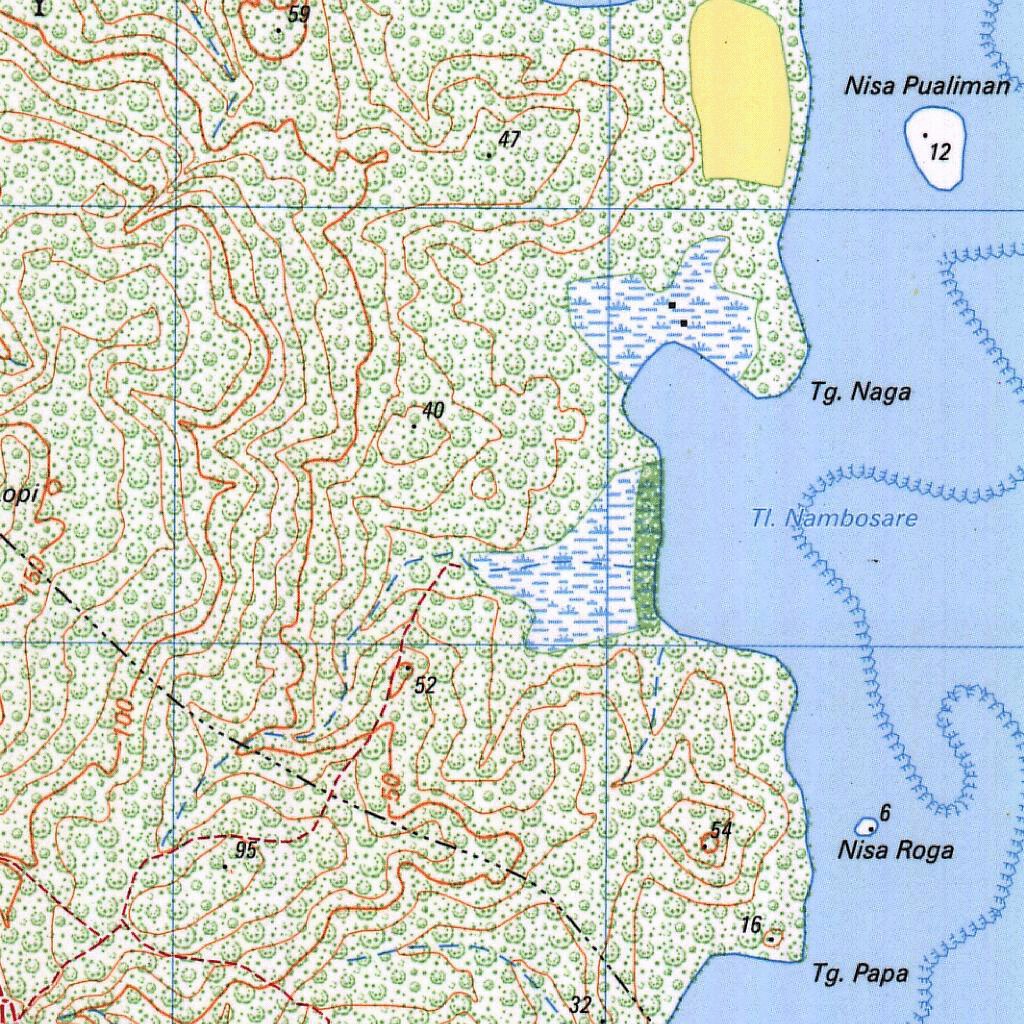 Soro (2007-233) Map by Badan Informasi Geospasial | Avenza Maps