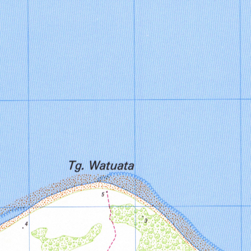 Tanjung Watuata (2106-144) Map by Badan Informasi Geospasial | Avenza Maps
