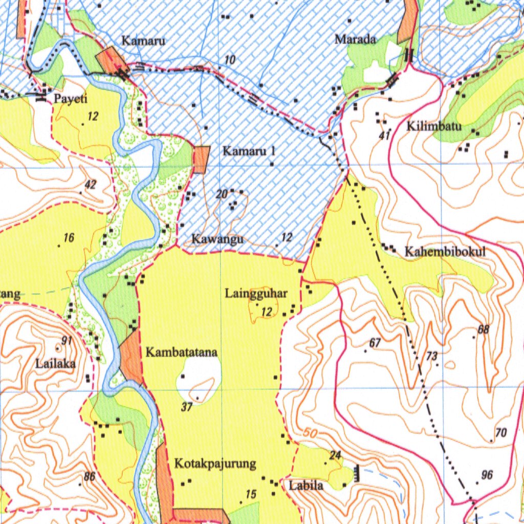 Waingapu (2106-141) Map by Badan Informasi Geospasial | Avenza Maps