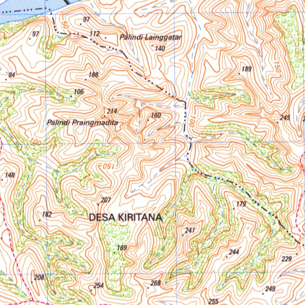 Waingapu (2106-141) Map by Badan Informasi Geospasial | Avenza Maps