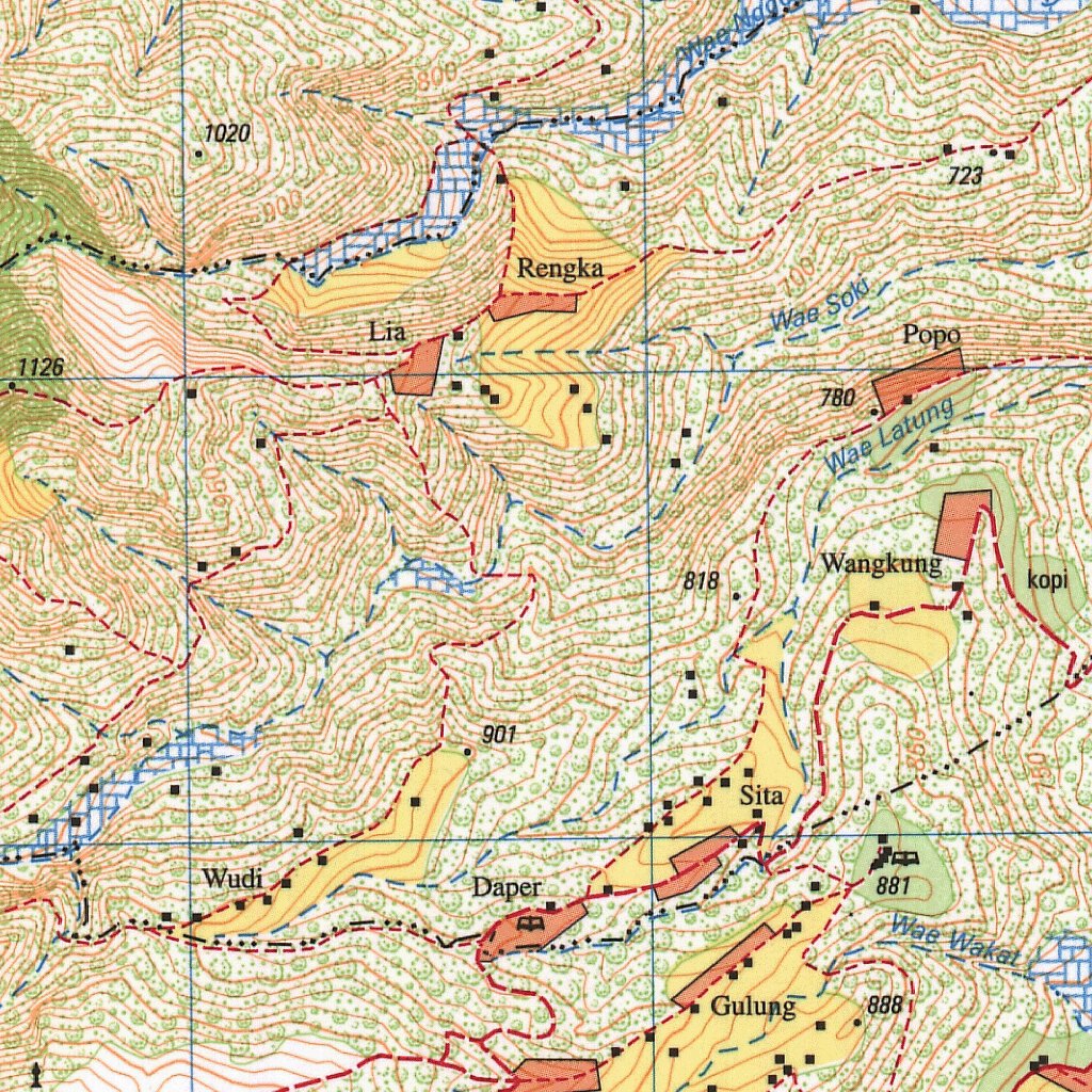 Ketang (2107-141) Map by Badan Informasi Geospasial | Avenza Maps