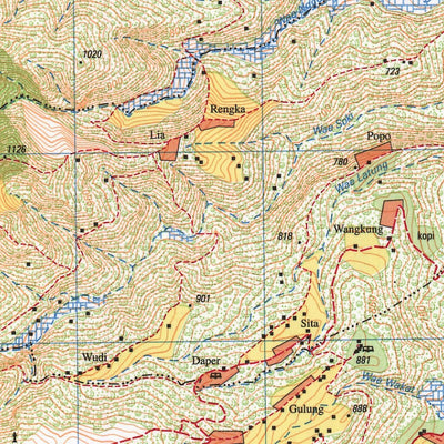 Ketang (2107-141) Map by Badan Informasi Geospasial | Avenza Maps
