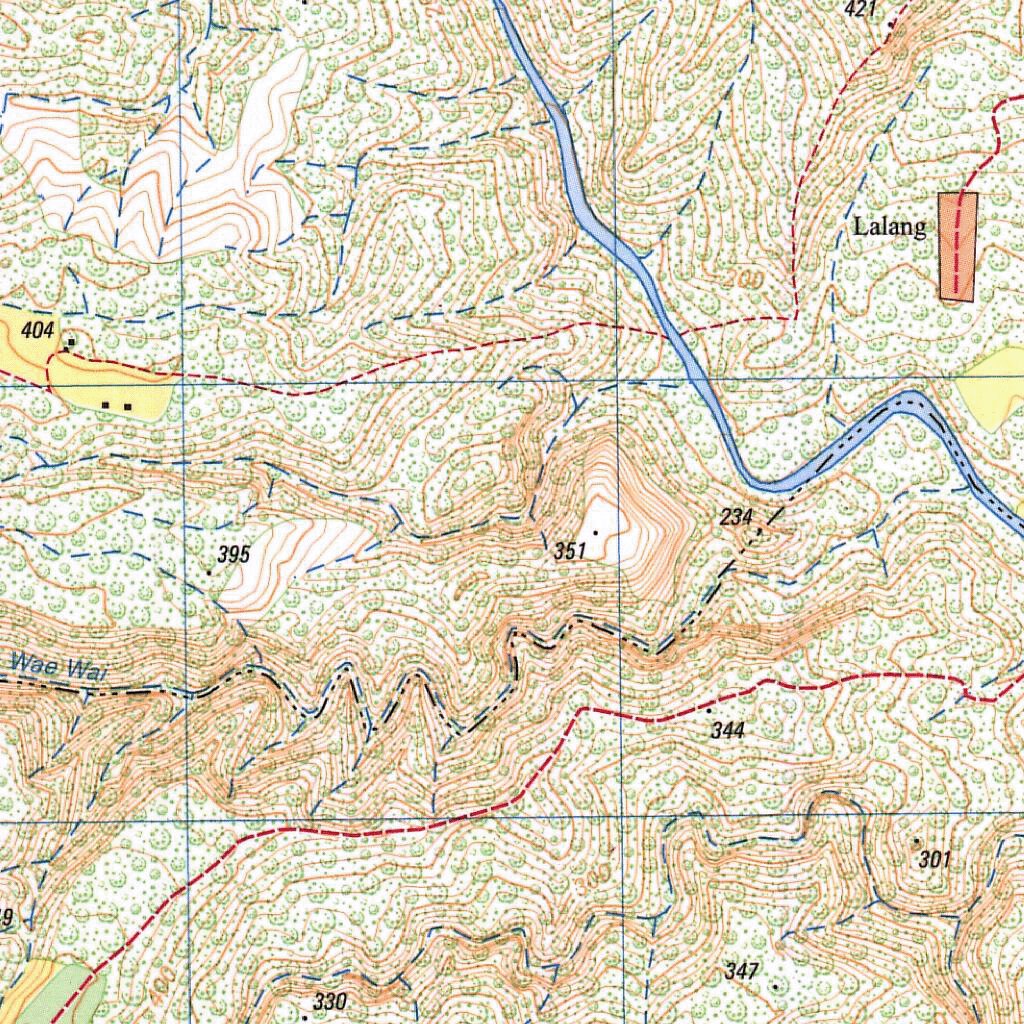 Werang (2107-131) Map by Badan Informasi Geospasial | Avenza Maps