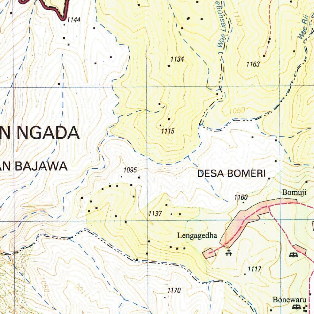 Bajawa (2107-224) Map by Badan Informasi Geospasial | Avenza Maps