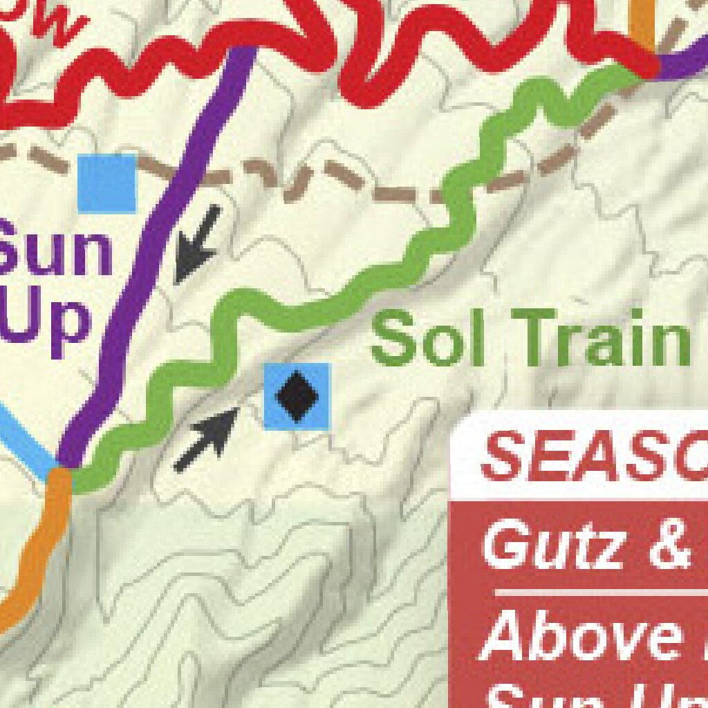 Methodist Mountain Trail System Overview Map by Salida Mountain Trails ...