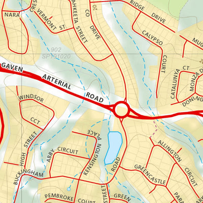 Upper Coomera (9542-234) map by Department of Resources | Avenza Maps