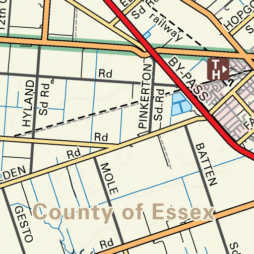 SOON02 Windsor - Southern Ontario Topo Map by Backroad Mapbooks ...